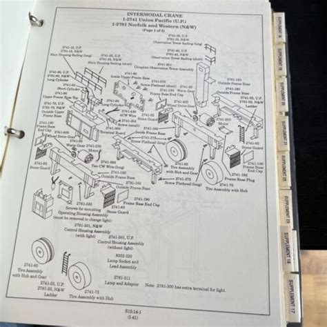 Lionel Parts List And Exploded Diagrams Supplements Greenberg Supp 14 33