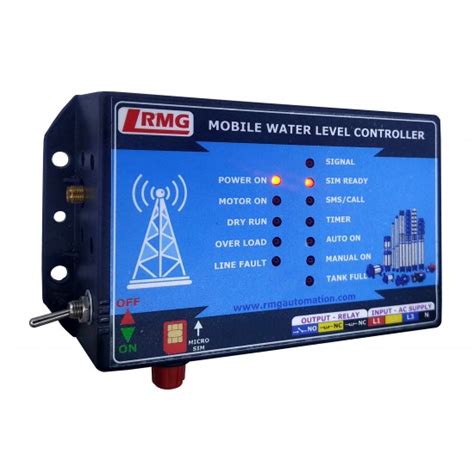 Singlethree Phase Wireless Mobile Water Level Controller