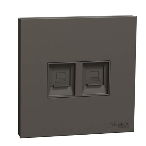 Schneider Telephone Data Socket Avataron C Rj45 Cat5e Keystone On Shuttered Wallplate Schneider Telephone Data Socket Avataron C Rj45 Cat5e Keystone On Shuttered Wallplate