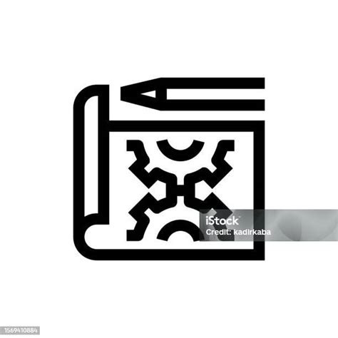 프로토타입 라인 아이콘 디자인 픽셀 퍼펙트 편집 가능한 스트로크 로고 기호 기호 청사진 0명에 대한 스톡 벡터 아트 및 기타 이미지 Istock