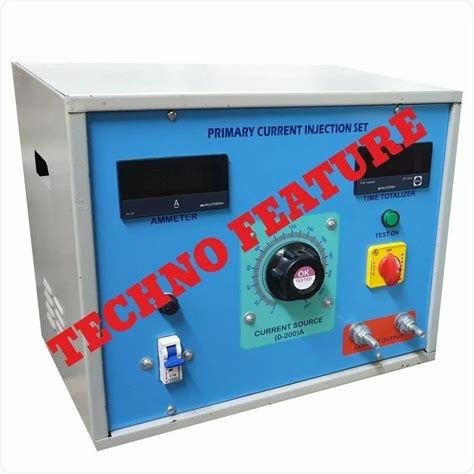 Mild Steel Primary Current Injection Test Set For Cable Testing At ₹ 12000piece In New Delhi