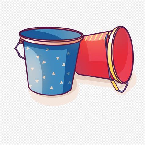 양동이 Png 일러스트 무료 다운로드 Lovepik