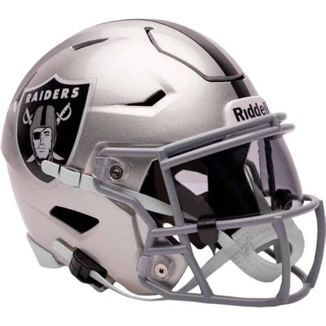 Las Vegas Raiders Riddell Speed Flex Mid Size Helmet Sports Closet