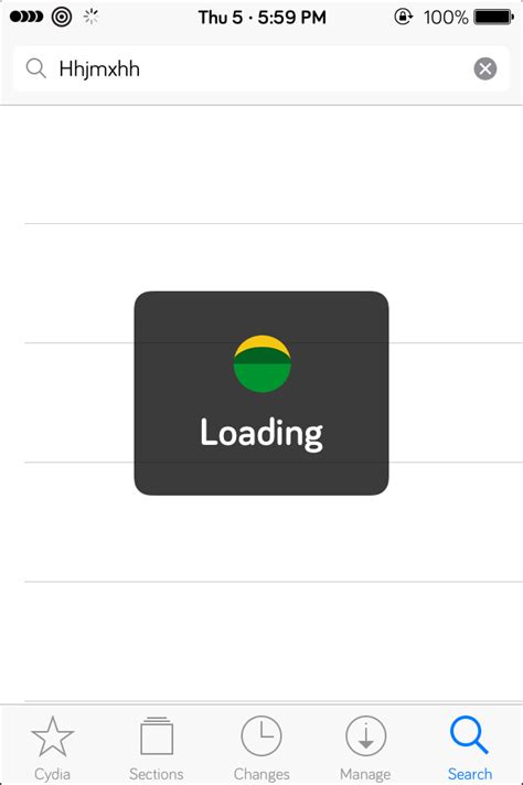 how to get a gmail loading indicator systemwide on iphone [jailbreak