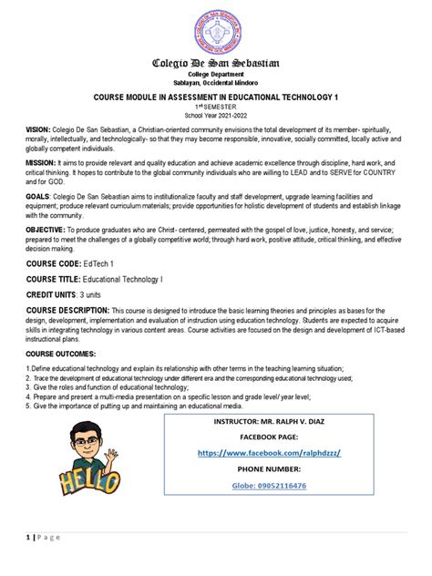 Edtech Midterm Module Pdf Learning Constructivism Philosophy Of