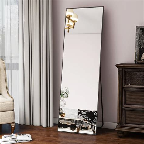 Koonmi 56x21 Floor Mirror Full Length Bedroom Floor Body