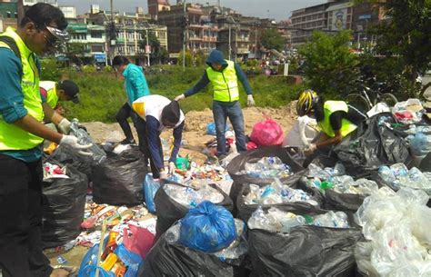 Cleanup Efforts After Gathering At Maitighar Mandala All Nepalese