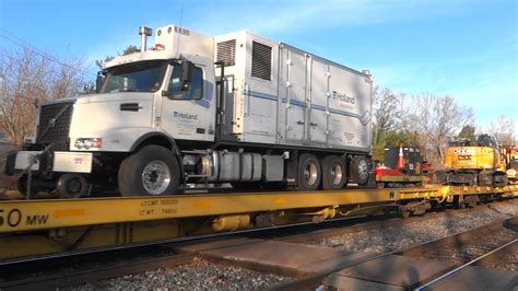 Csx Mow Train In St Denis Youtube