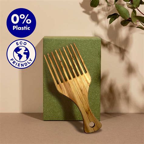 Bamboo Pick Comb The Powder Shampoo