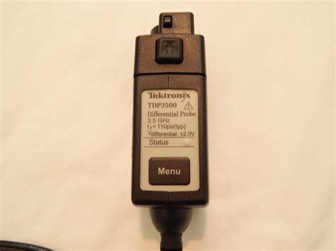Tektronix Tdp3500 Oscilloscope 3 5 Ghz Differential Probe Nist Cald 2