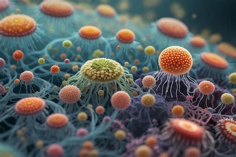 Premium AI Image Microorganisms