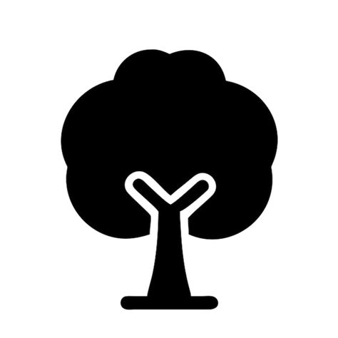 Tropical Tree Pictogram Premium Ai Generated Vector