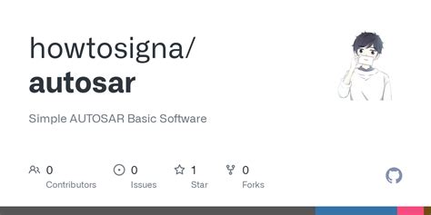 GitHub Howtosigna Autosar Simple AUTOSAR Basic Software