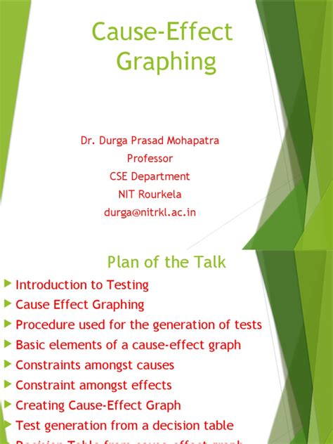 Cause Effect Graphing Pdf Software Testing Software Bug