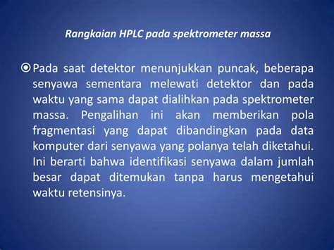 Kromatografi Hplc Ppt Pptx