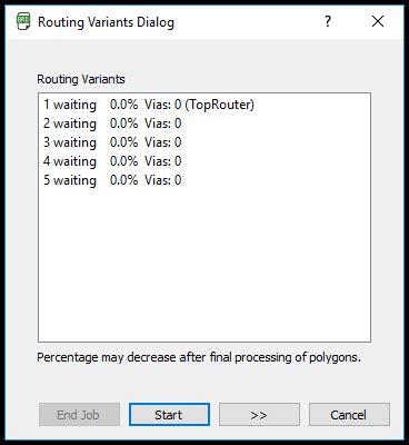 Routing Variants Dialog Electronics Lab Com