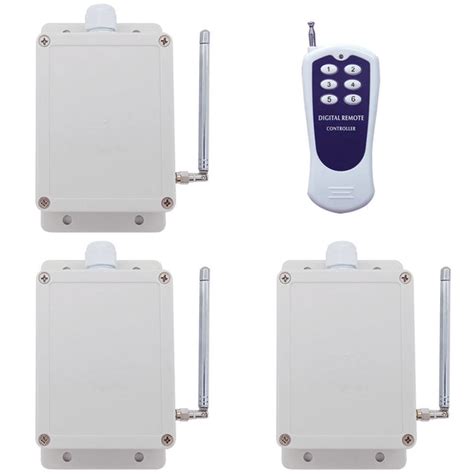 Dc 30a One Remote Control Three Receiver Rf Remote Control Kit Wireless Remote Switches Online