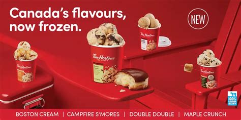 Tim Hortons Introduces New Ice Cream Flavours Canada Eats