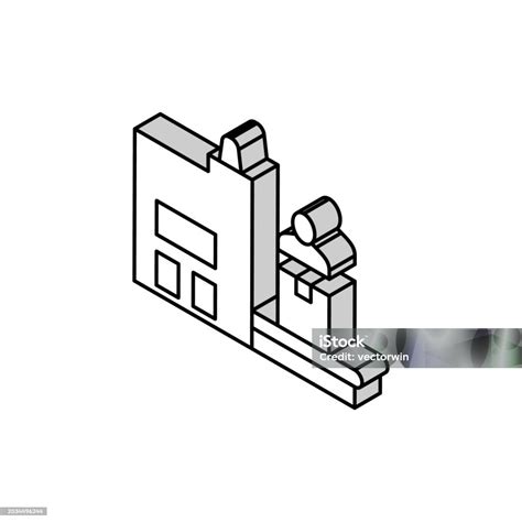 공장 제조 설비 아이소 메트릭 아이콘 벡터 일러스트 레이 션 개발에 대한 스톡 벡터 아트 및 기타 이미지 개발 경영자 계획 Istock