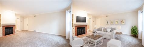 Staging A Vacant Home Virtually Before And After Photos