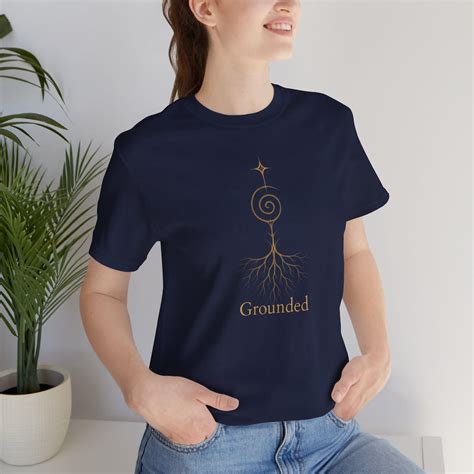 Grounding Unisex Jersey Tee Awakening Celestial T Shirt Spiritual