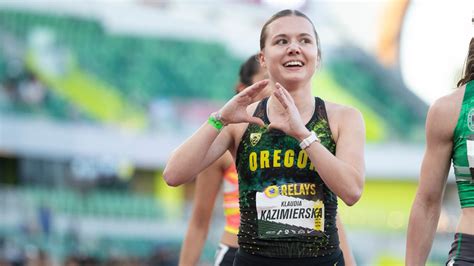 Raevyn Rogers Shines World Record Set During Oregon Relays Track Meet