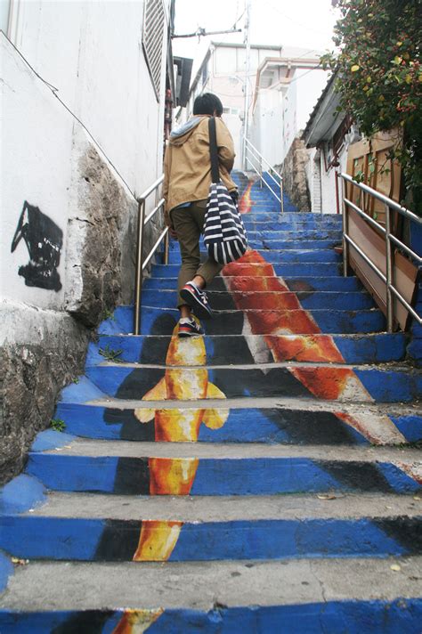 Ihwa Mural Village At Naksan Park In Seoul South Korea Oh My Janey