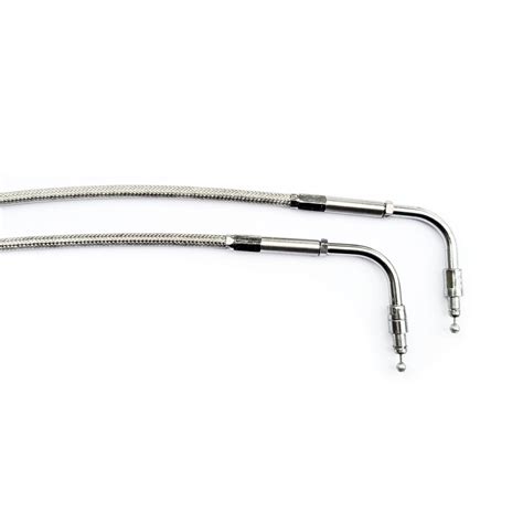 Buy Online Now Braided Throttle Cables Dyna 1996 2017 Harley
