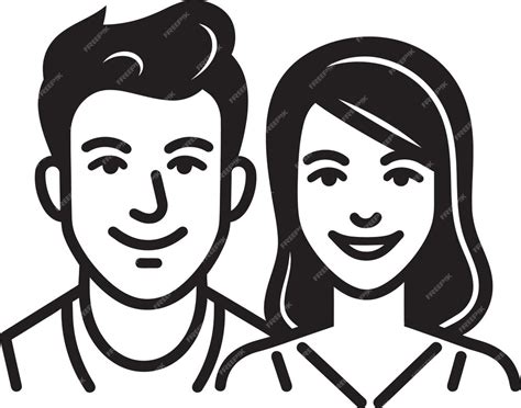 Premium Vector Visual Dialogues Dynamic Couple Insights