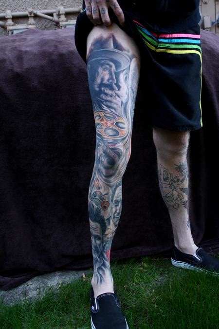 Portrait Sleeve Tattoo
