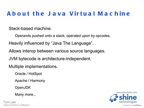 Open Source Compiler Construction For The JVM PPT