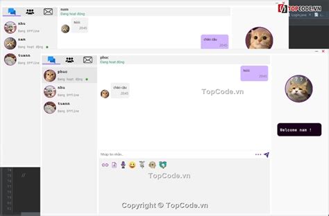 Ứng Dụng Chat Tcp Mô Hình Client Server Code Java Có Voice Full Báo Cáo Kèm Slide
