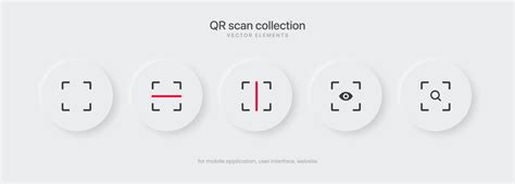 Premium Vector Scan Qr Code Icon Symbol Sign Digital Scanning Read Qr