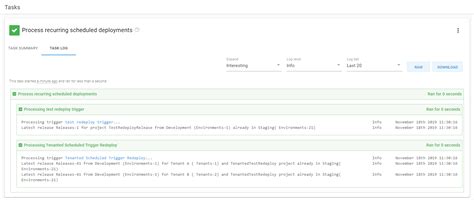 Option To Not Re Deploy Release For Scheduled Trigger With Deploy Latest Release Action
