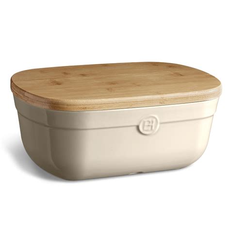 Emile Henry Bread Box Argile