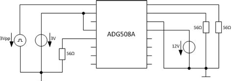 Multiplexer Output Does Not Match The Input Q A Switches Multiplexers EngineerZone