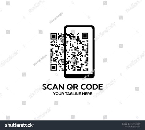 Qr Code Logo Design Qr Code Stock Vector Royalty Free 2167507685 Shutterstock