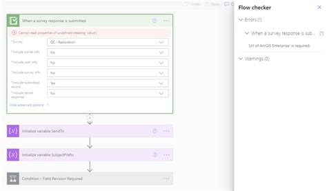 All Flows In Power Automate Giving Error Cannot R Esri Community