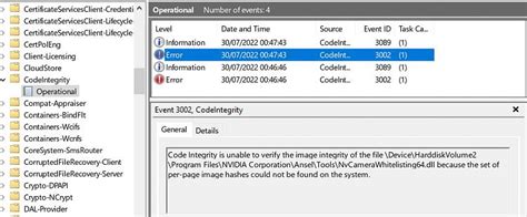 Code Integrity Error Triggered With Amazon Prime Videos Any Ideas Windows 10 Forums