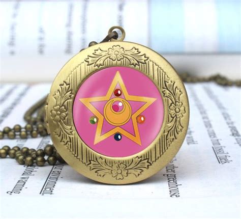 Sailor Moon Crystal Star Locket Anime Vintage By Yuphotojewelry 1188