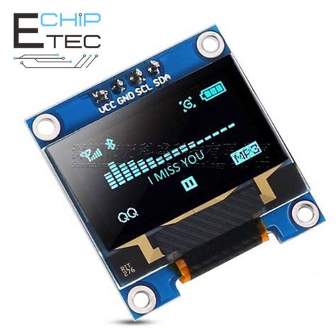 1pcs 0 96 Inch Iic Serial Oled Display Module 128x64 I2c Ssd1306 12864 Lcd Screen Board For