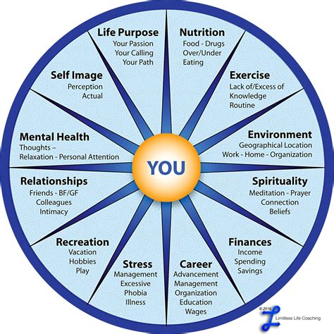 Life Circle Life Coach Personal Development Skills Wheel Of Life