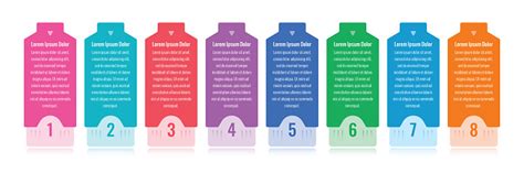 웹 인터넷 연례 보고서 잡지 정보 템플릿 다채로운 카드 인포 그래픽 템플릿 비즈니스 인포그래픽 템플릿 개념에 대한 스톡 벡터 아트 및 기타 이미지 Istock