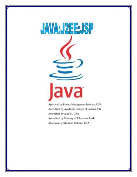 Java Programing Brochure Pdf Web Development Internet