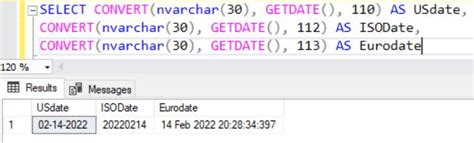 Sql Server Convert Function