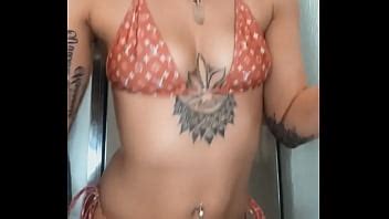 Skylarbonez Oiled Up On Her Louis Vuitton Bikini Xvideos Com