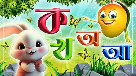 ক খ গ ঘ ঙ Ka Kha Ga Gha Bangla Alphabet Banjonborno ব্যাঞ্জনবর্ণ Youtube