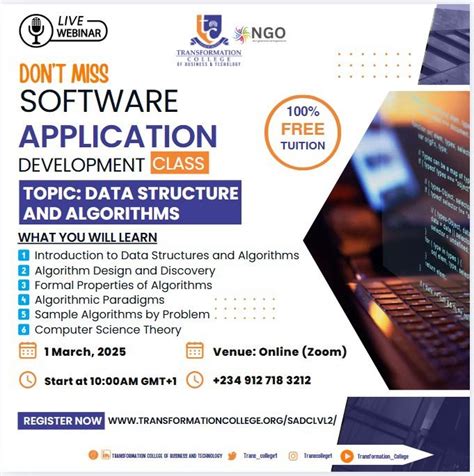 softwaredevelopment datastructures algorithms freetraining… transformation college of