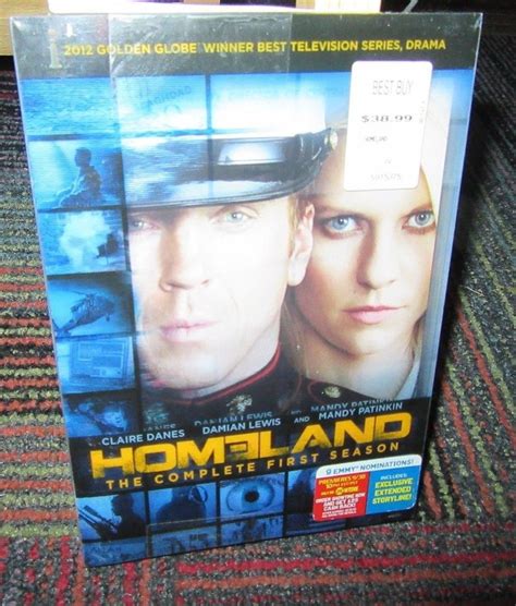 Homeland Complete First Season 4 Disc Dvd Set All 12 Episodes Claire