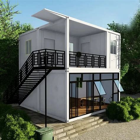 Prefabricated Shipping Container House Tiny Home Hotel Room Flat Pack Container House Modular